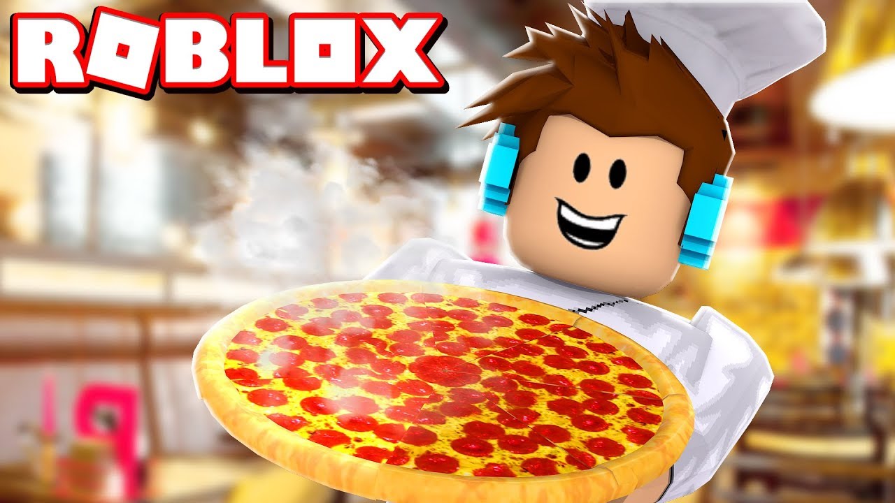 PIZZA DO AUTHENTICGAMES NO ROBLOX !! - (Work at a Pizza Place)