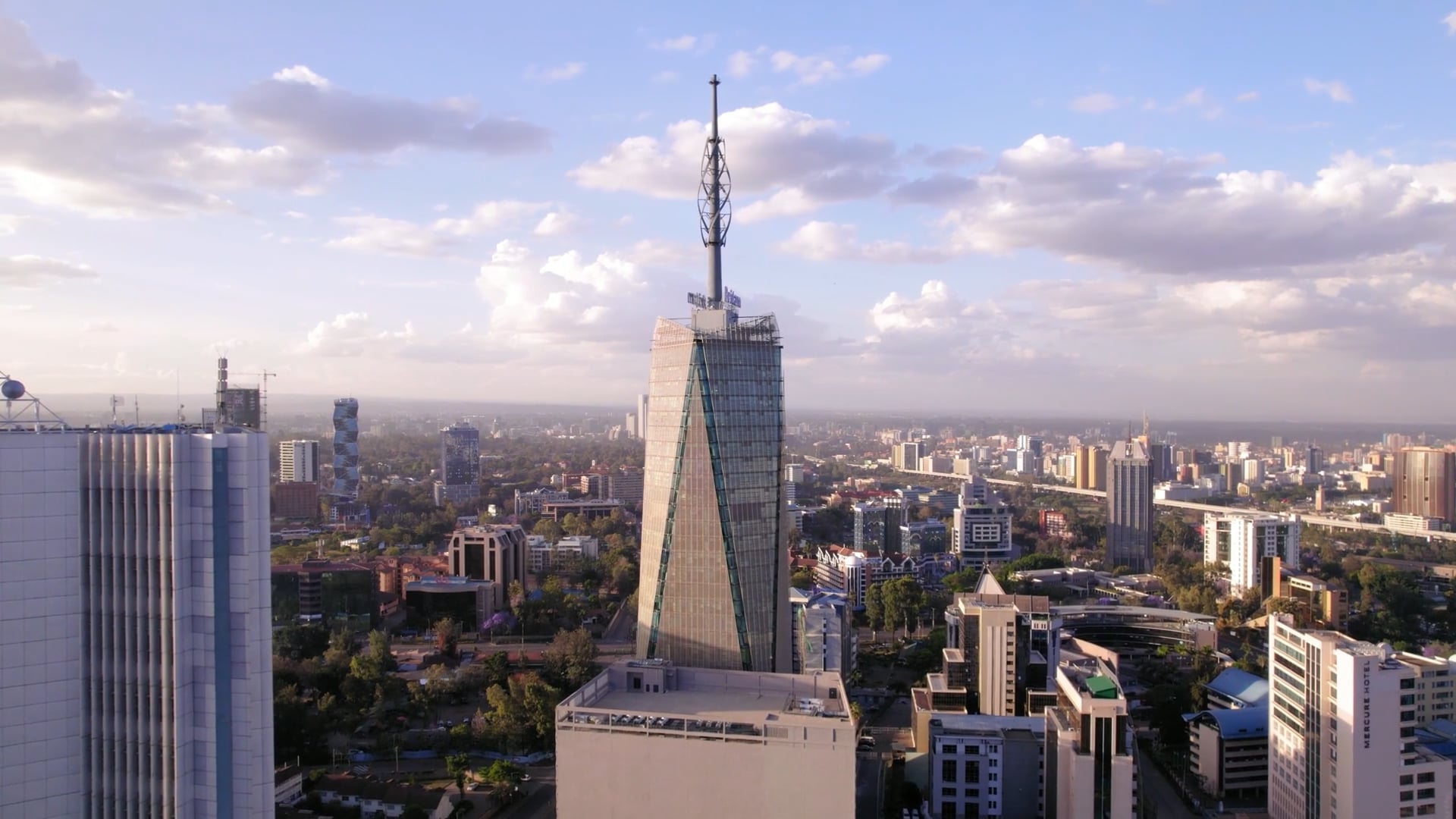Nairobi, Kenya: Drone views of the safari capital of Africa