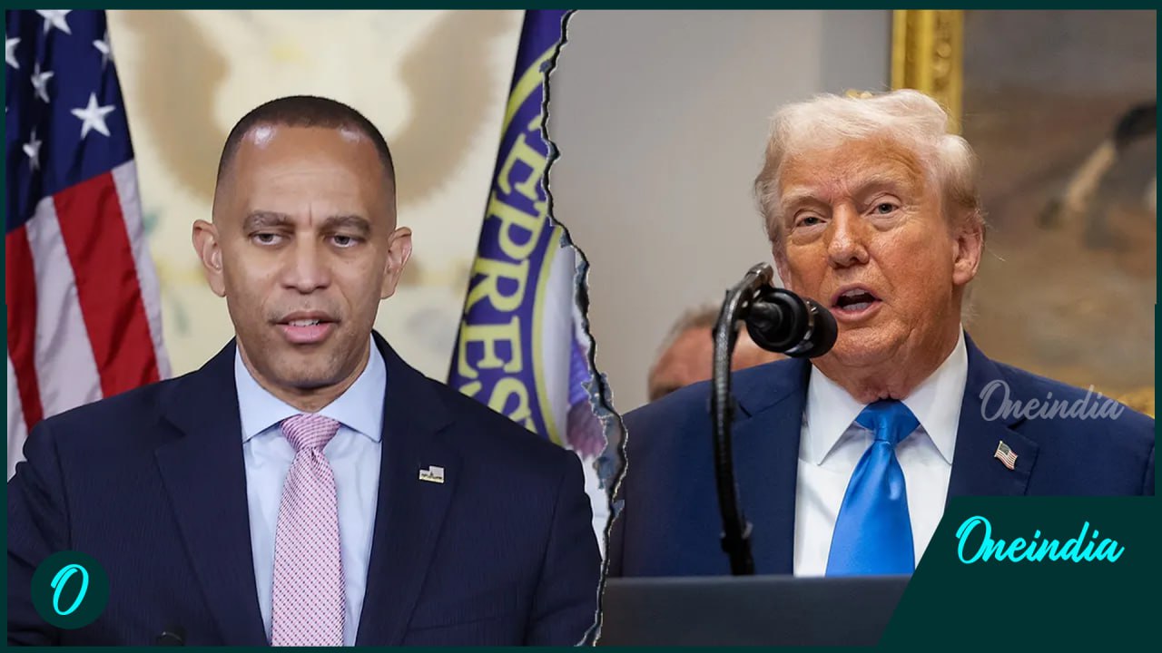 Full video: Hakeem Jeffries big attack on Trump and Republicans, calls ...