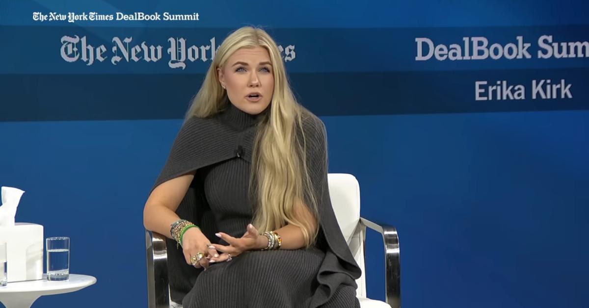 Erika Kirk shockingly insists Charlie's murder wasn't a gun problem ...