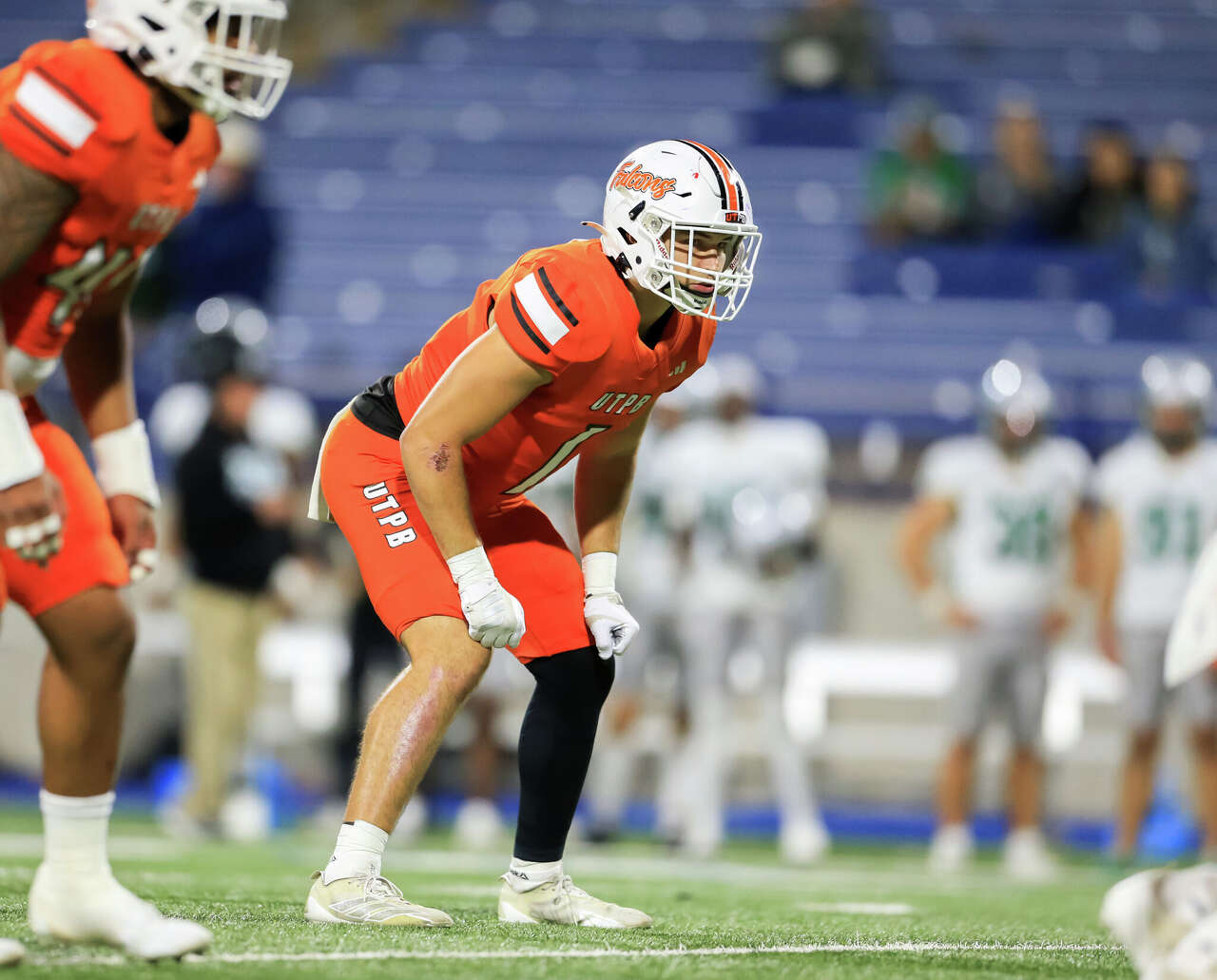 Exline helping UTPB football make playoff run to Elite Eight