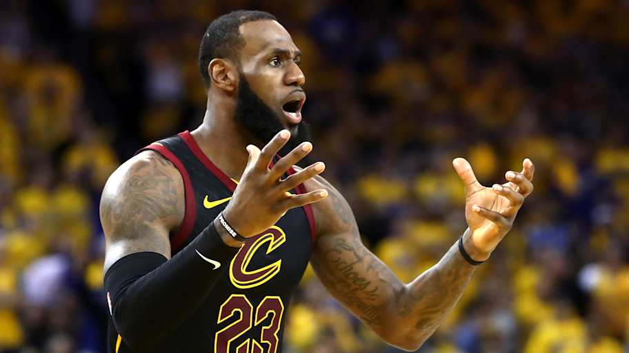 Cavaliers fans get jaw-dropping trip down memory lane as LeBron James ...