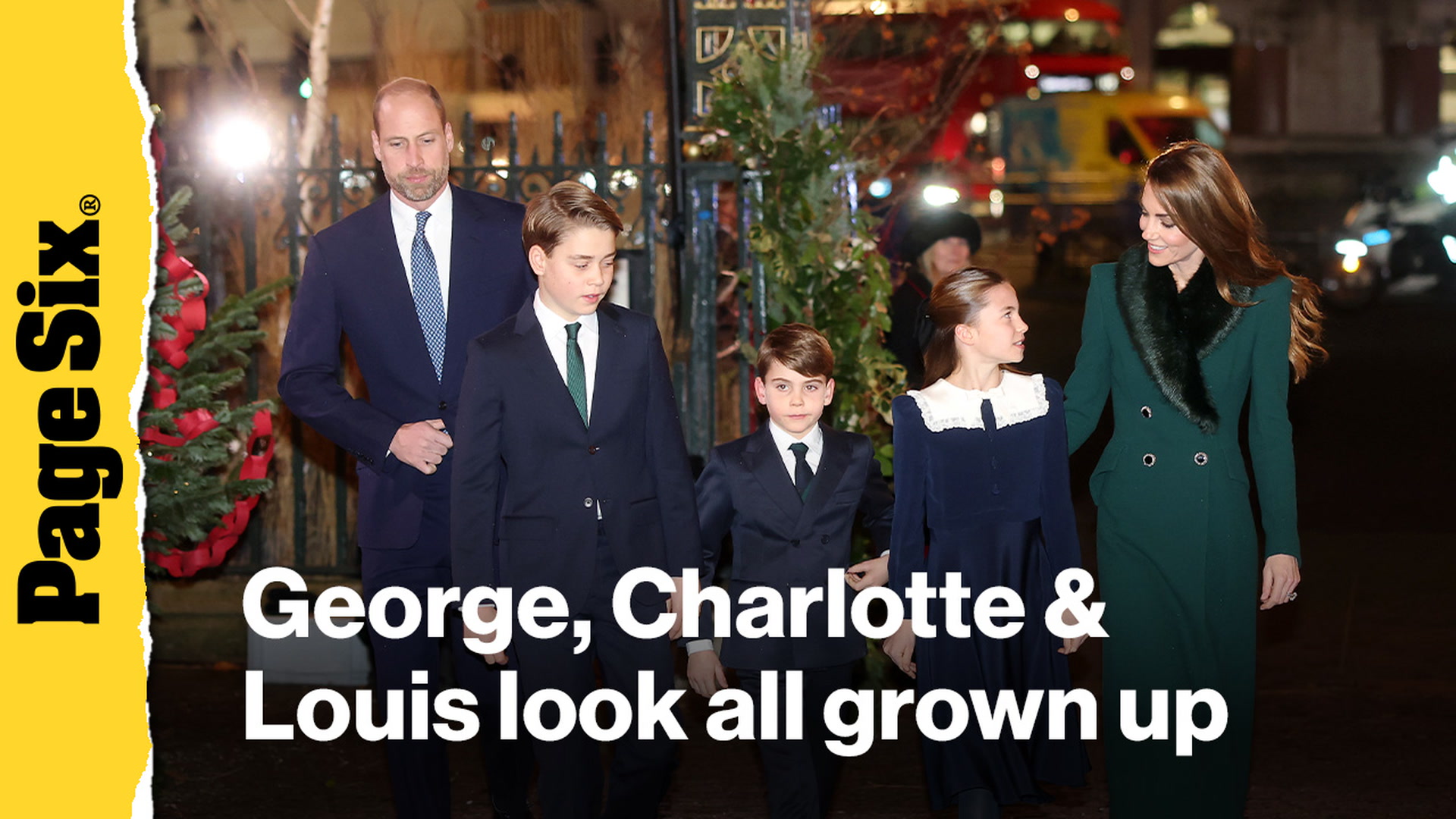Prince George, Princess Charlotte and Prince Louis look all grown up at ...