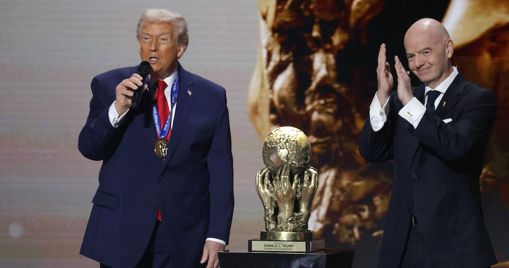 This is pathetic: FIFA awards fake peace prize to Trump