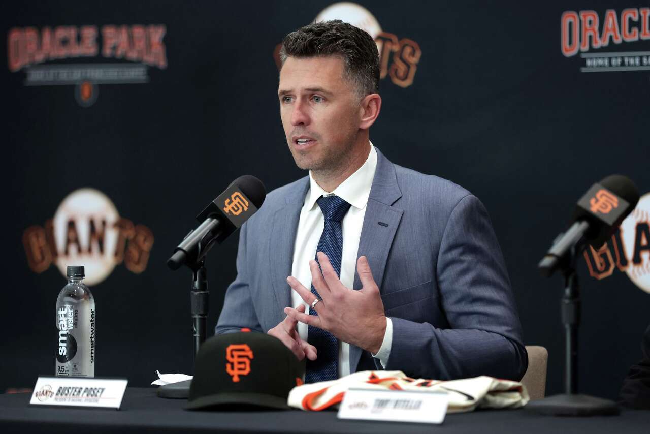 Former Giants Lopez, Casali join Buster Posey's front office team
