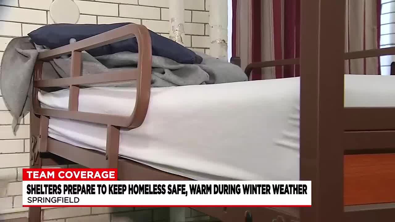 Springfield shelters prepare to keep unhoused safe during cold weather