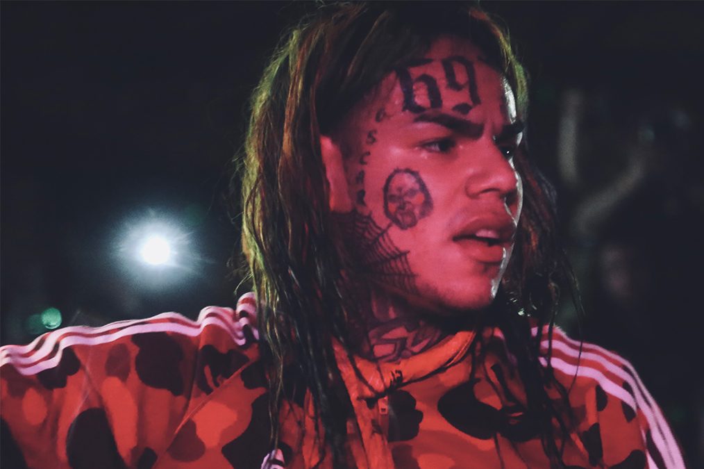 Rapper 6ix9ine sentenced to three months in prison for violating ...