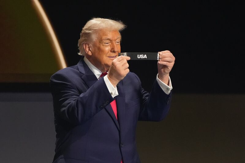 Trump gets award, lines up with other world leaders at 2026 FIFA World ...