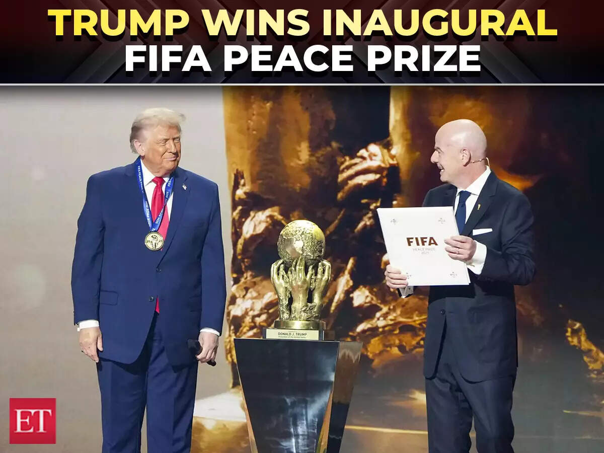 Trump awarded inaugural FIFA peace prize at World Cup 2026 draw in ...