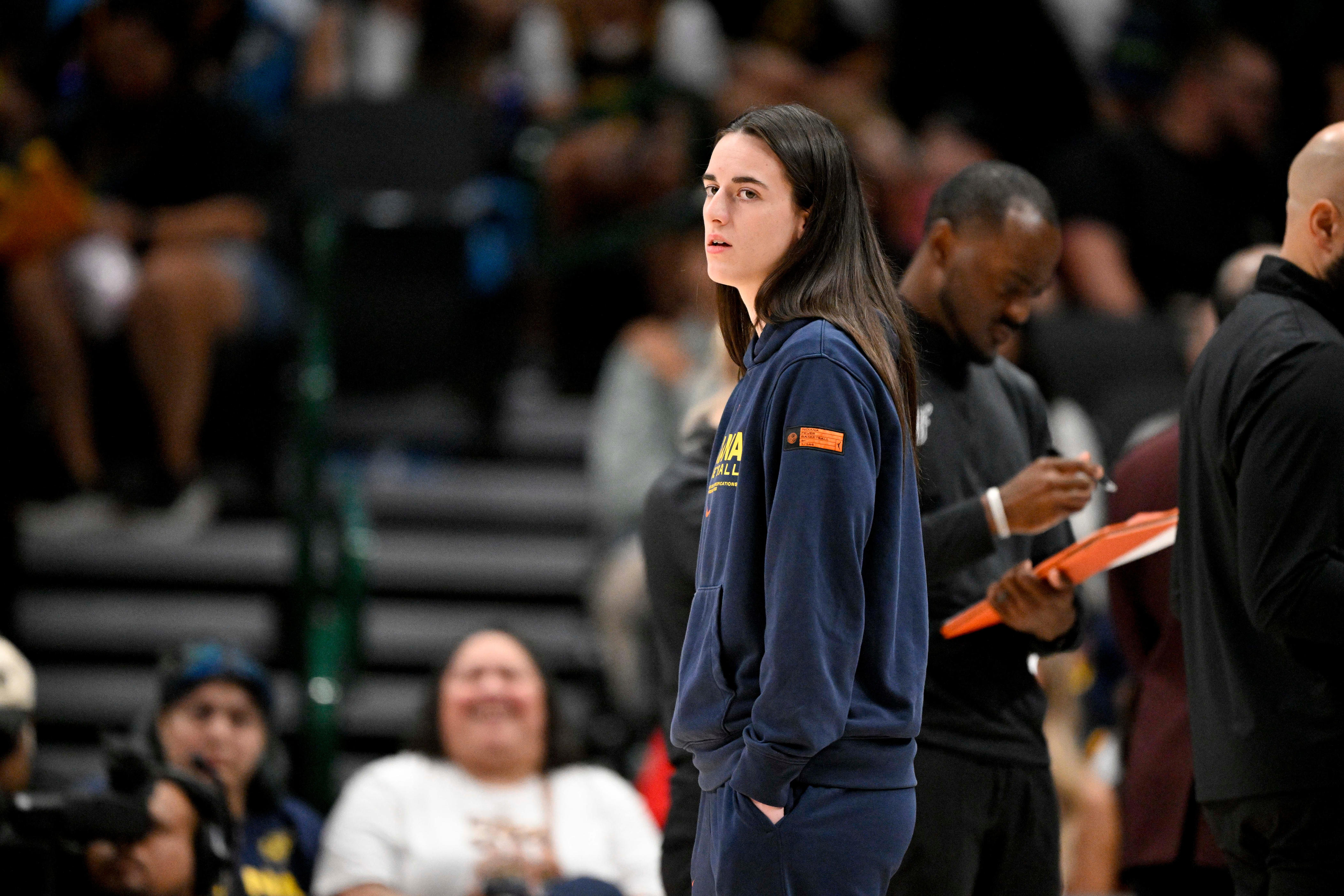 Fever star Caitlin Clark to make analyst debut on Basketball Night in ...