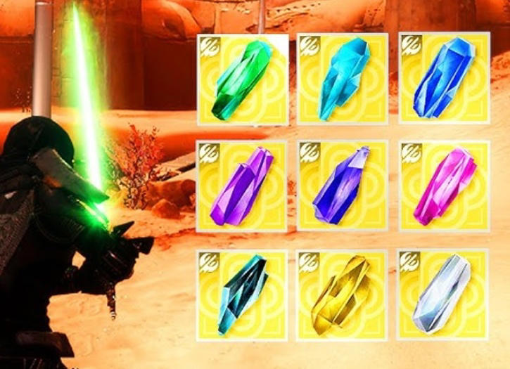 Destiny 2: Praxic Blade crystals & Kyber dark matter — fastest farming ...