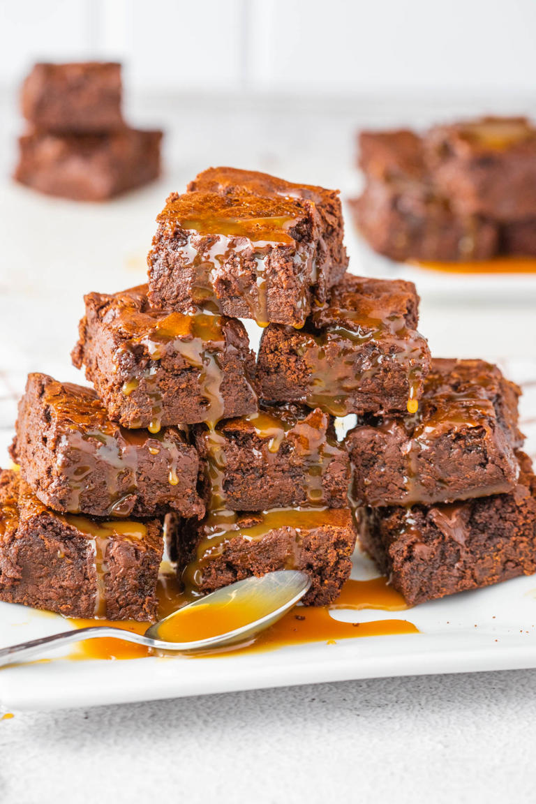 Caramel brownies recipe