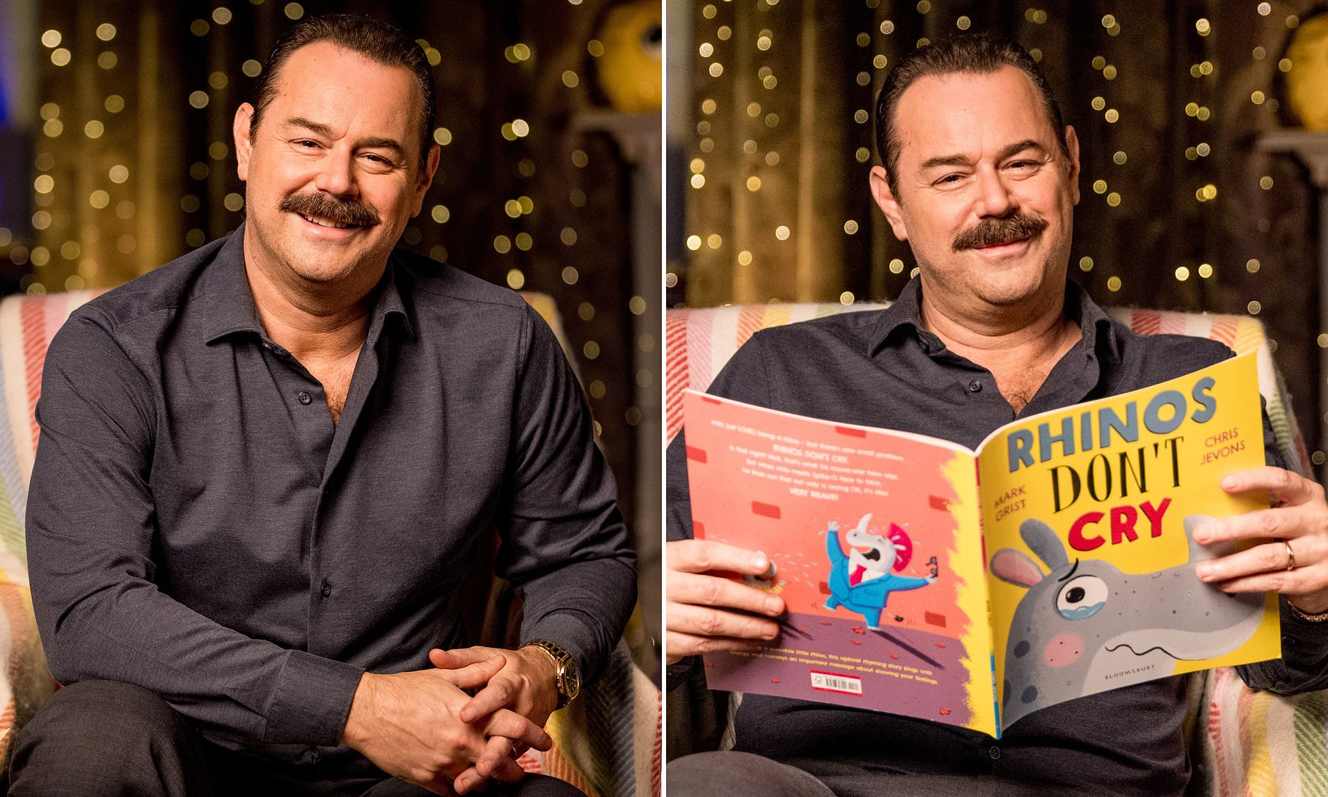 Danny Dyer encourages kids to embrace emotions on CBeebies Bedtime Stories