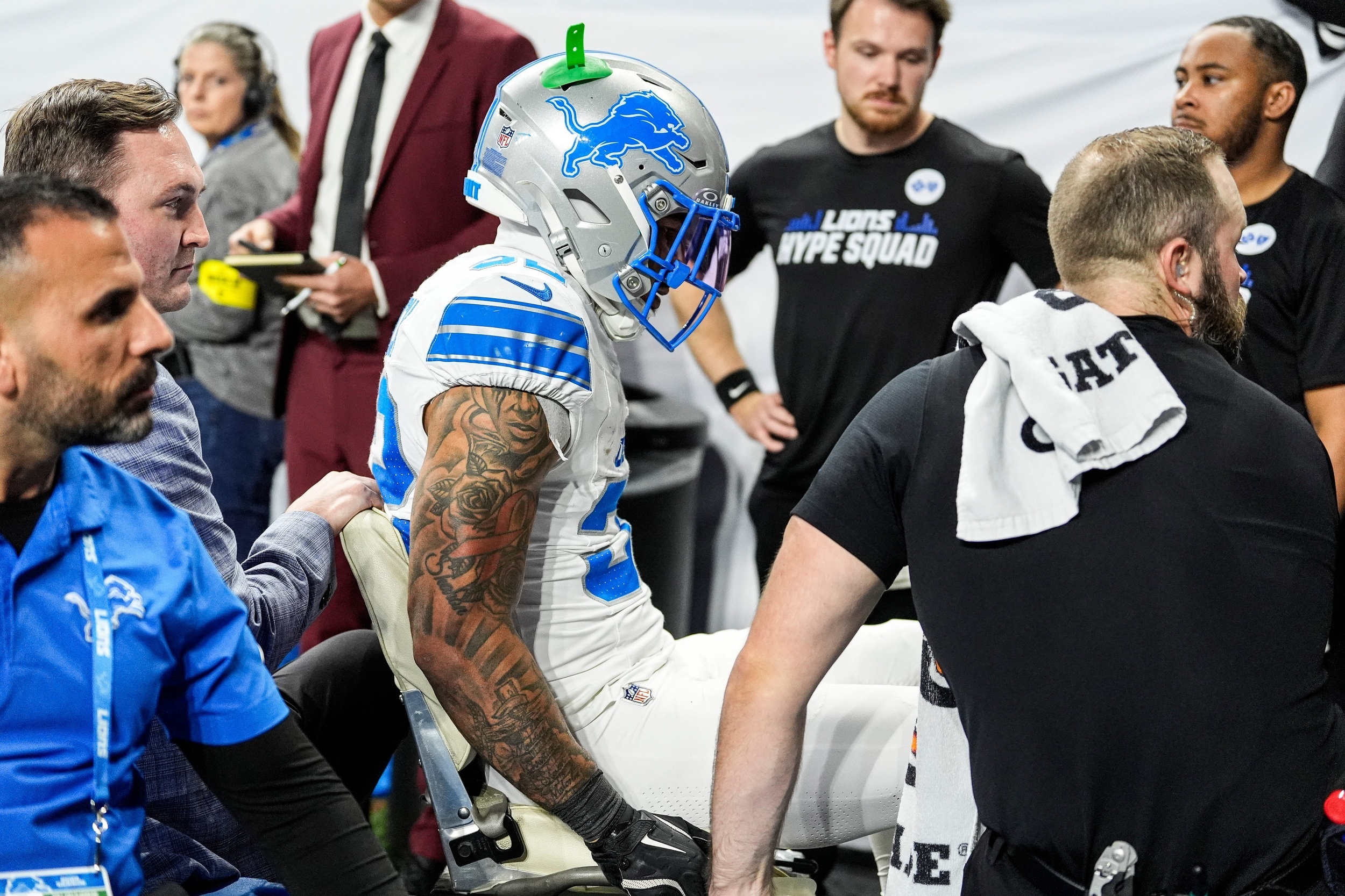 Tests confirm Lions S Brian Branch out for season with torn Achilles