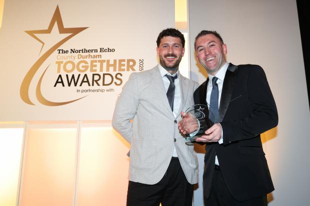 Adam Shanley wins Public Service Award at Echo's County Durham Together ...