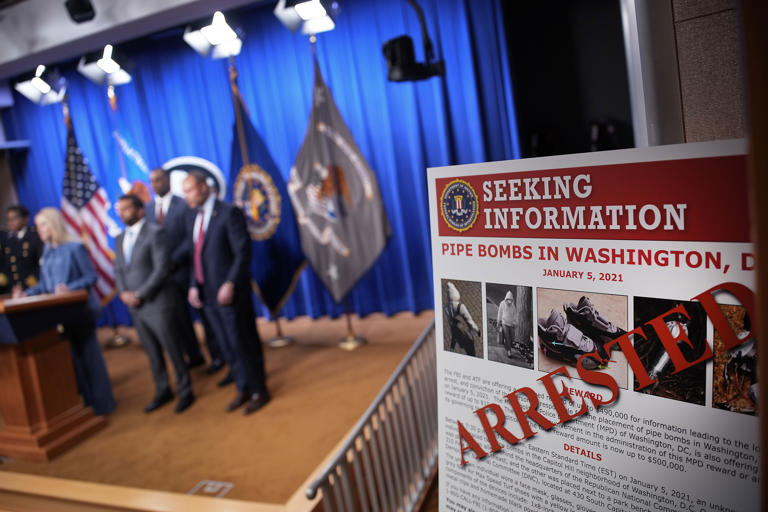 Jan. 6 pipe bomb suspect believed 2020 election was stolen—reports