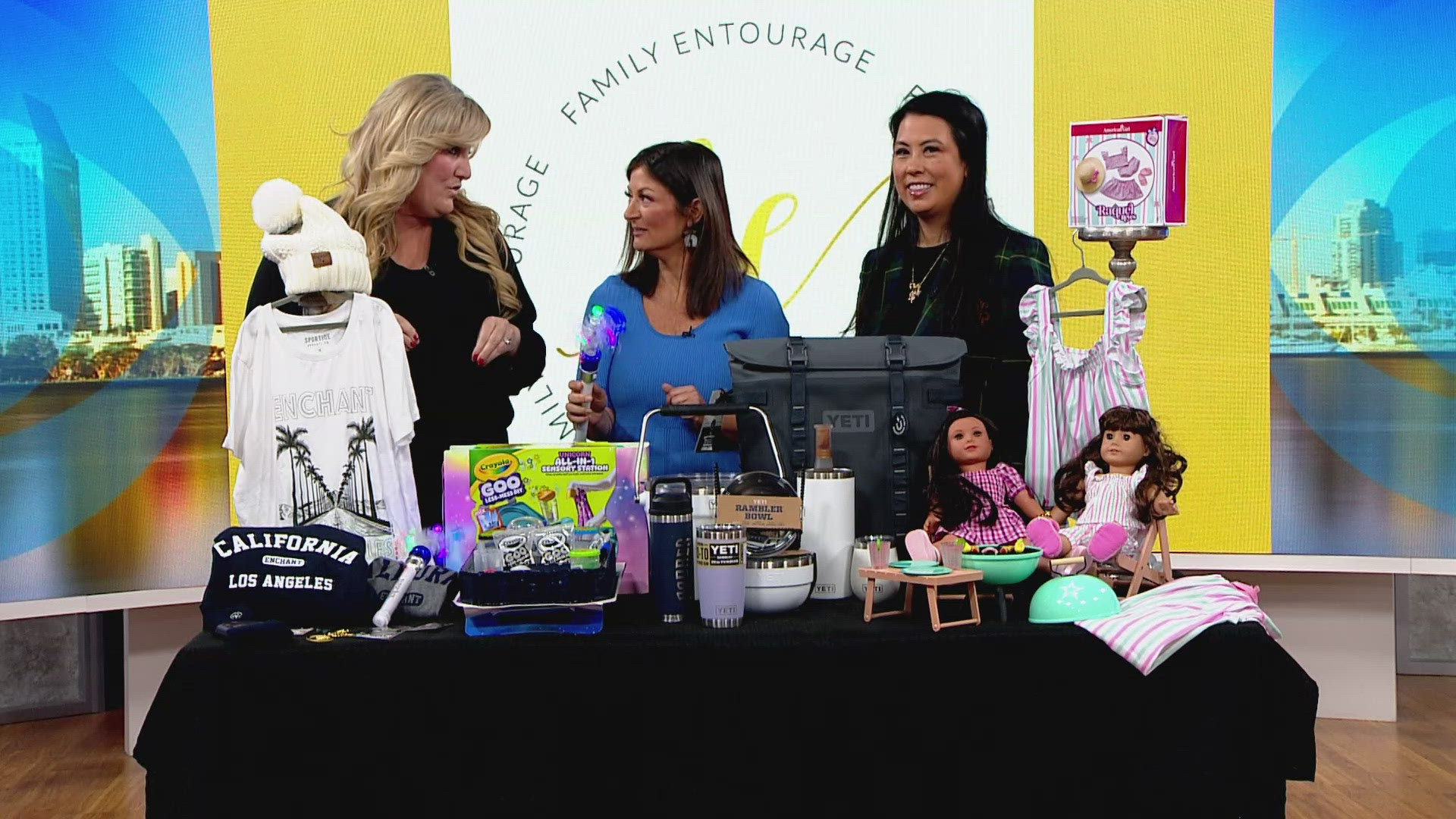Holiday gift ideas and winter experiences with Family Entourage