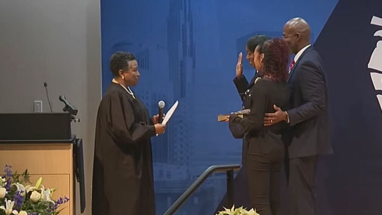 Estella Patterson formally sworn in alongside NC Gov. Josh Stein