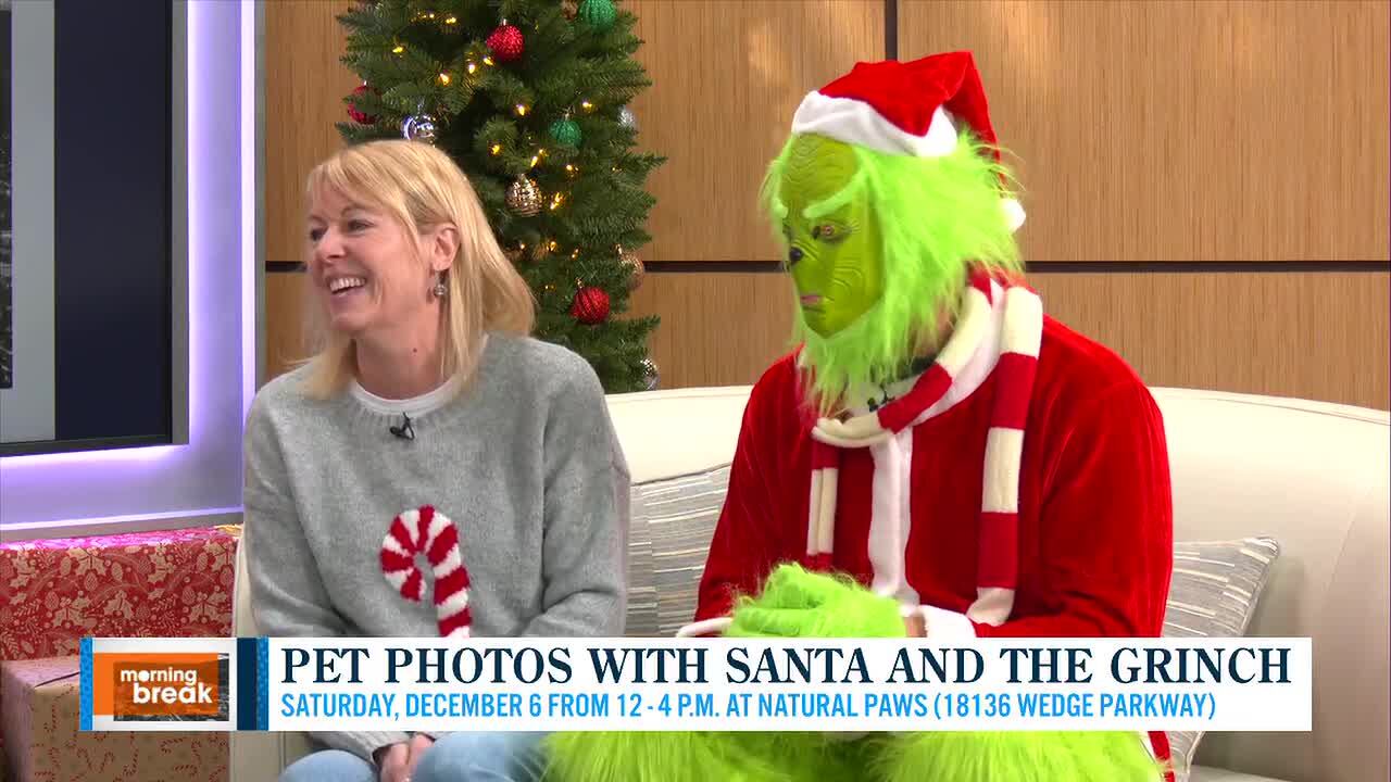 Santa and the Grinch to pose for photos with pets at Natural Paws Reno