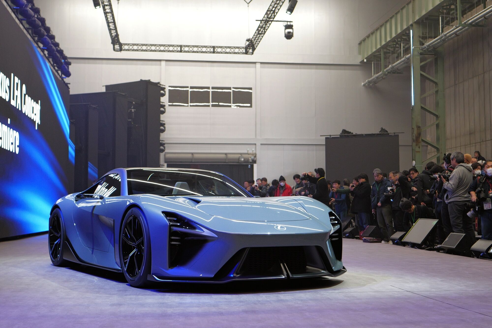 Toyota unveils concept LFA supercar, and it’s fully electric