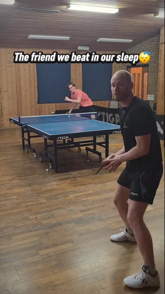 Everyone has that one friend they always beat at ping pong