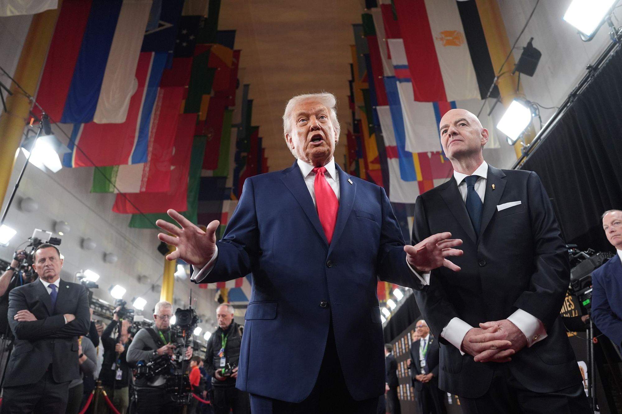 Trump awarded FIFA’s controversial Peace Prize at World Cup draw