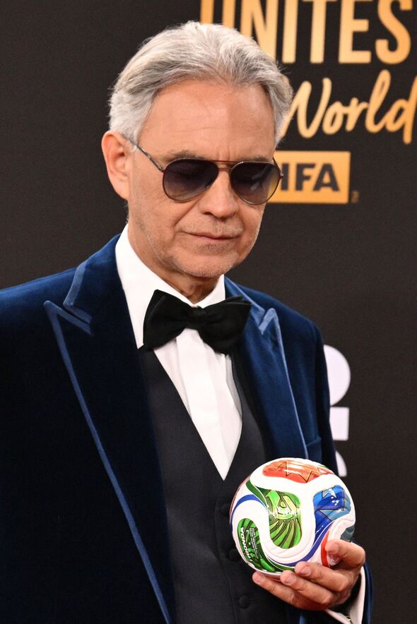 Andrea Bocelli's tragic link to soccer that caused blindness as he ...
