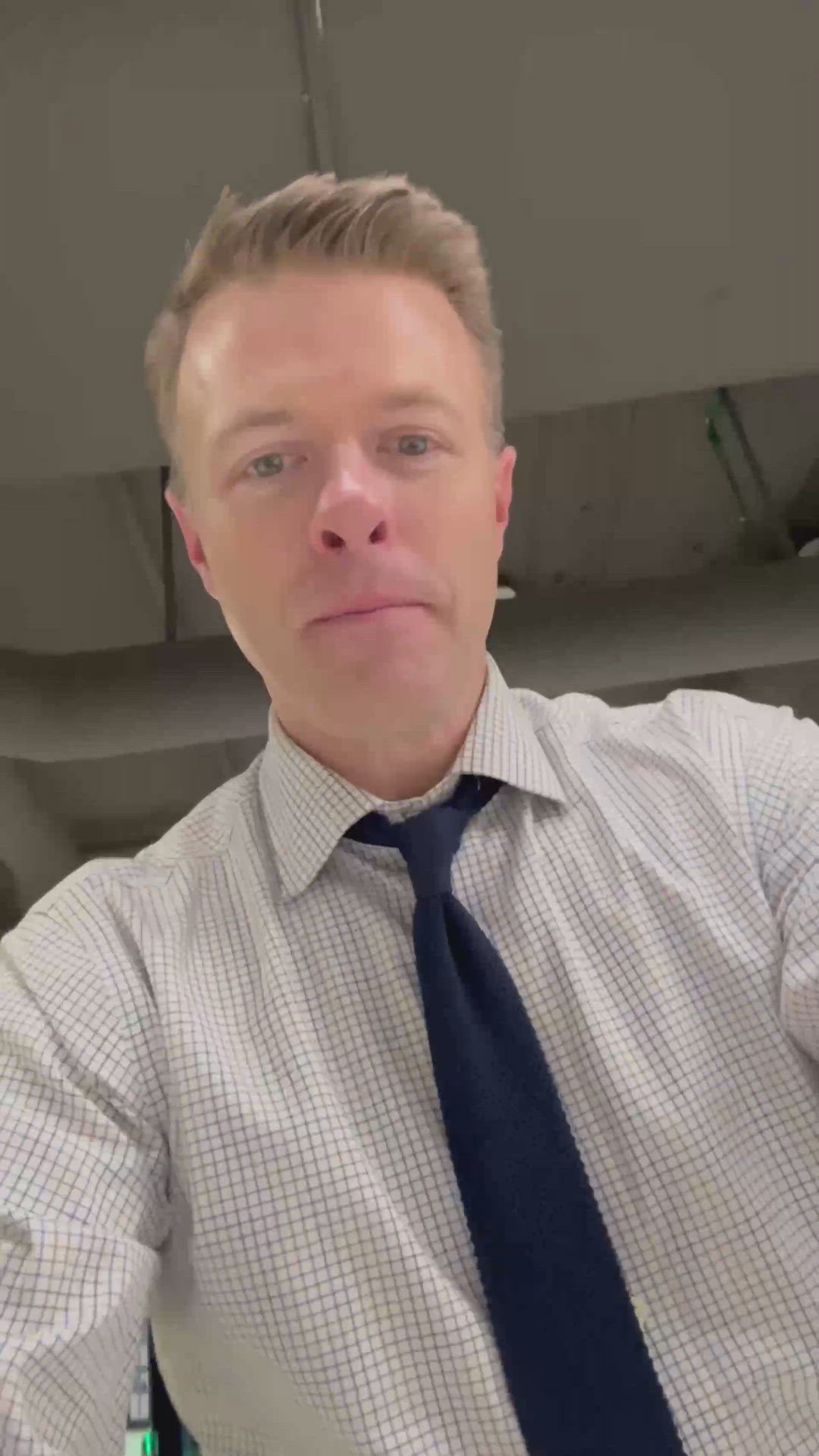 King 5's Jake Whittenberg shows Milan Olympics swag bag