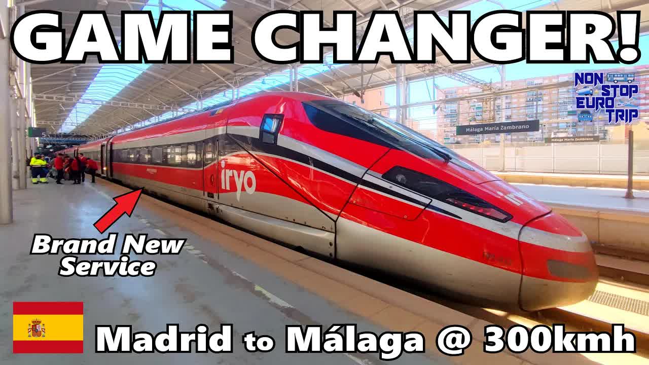 Why Iryo is Spain's new best train / First class review from Madrid to ...