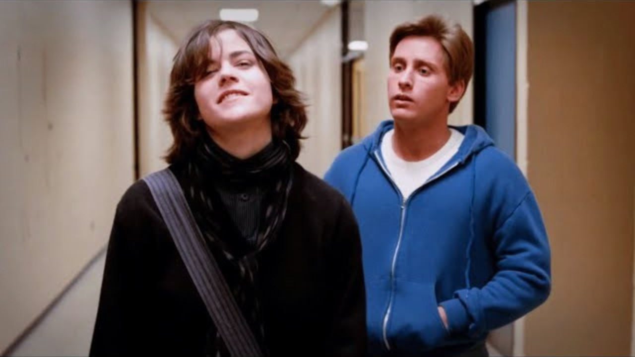 Andrew & Allison get lunch - The Breakfast Club