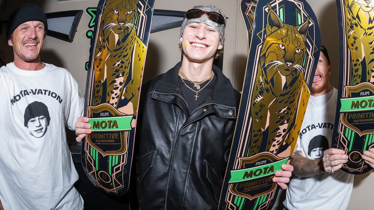 Primitive Skateboards announces Filipe Mota as their newest pro