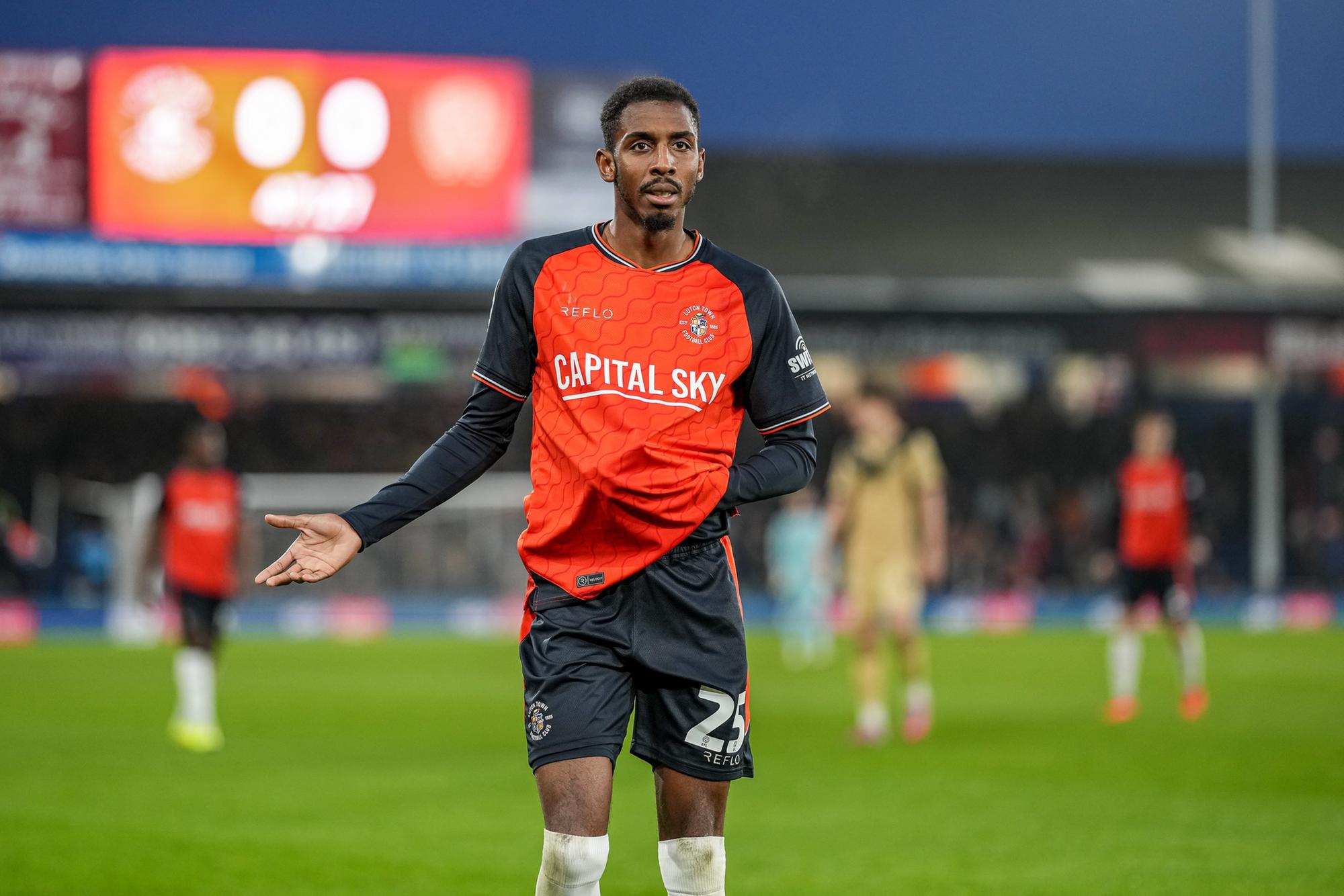 Midfielder available for Luton's FA Cup tie but winger remains a ...