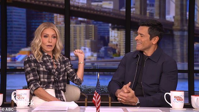 Kelly Ripa admits to making plane etiquette faux pas after 'aggressive ...