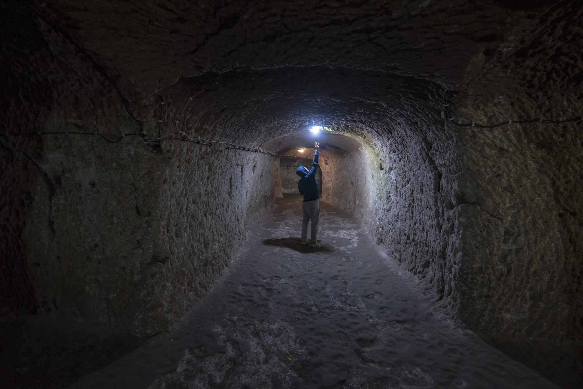 Cities built entirely underground