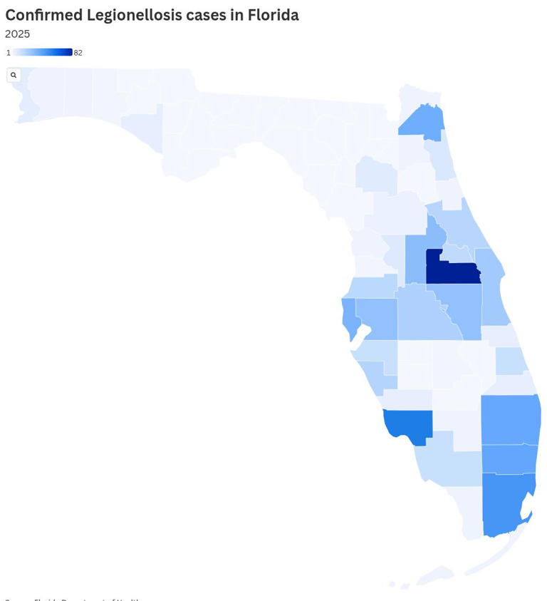 What is Legionnaires' disease? Florida has most cases in 10 years