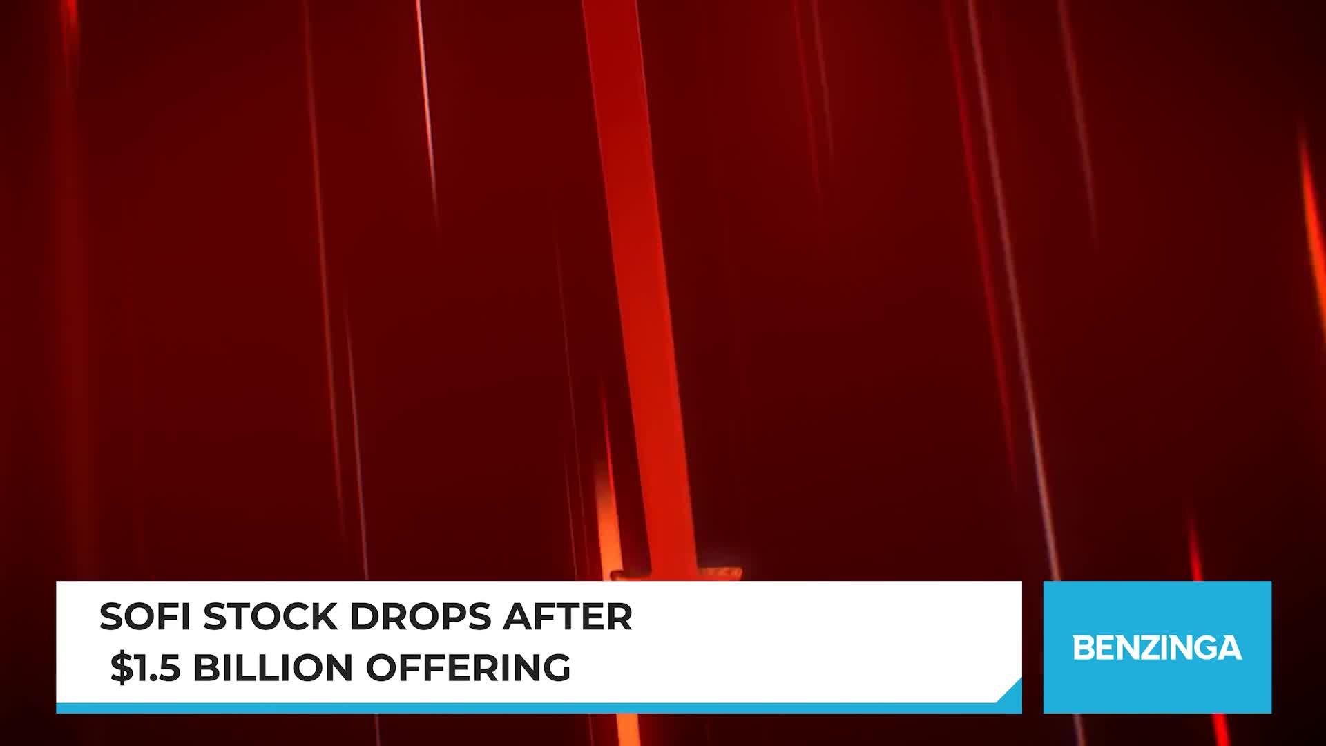 Sofi stock drops after $1.5 billion offering