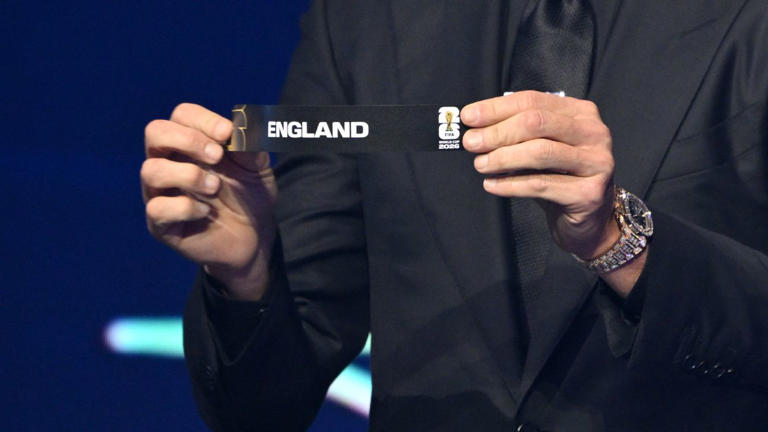 2026 World Cup draw: England join Croatia, Panama and Ghana in Group L ...