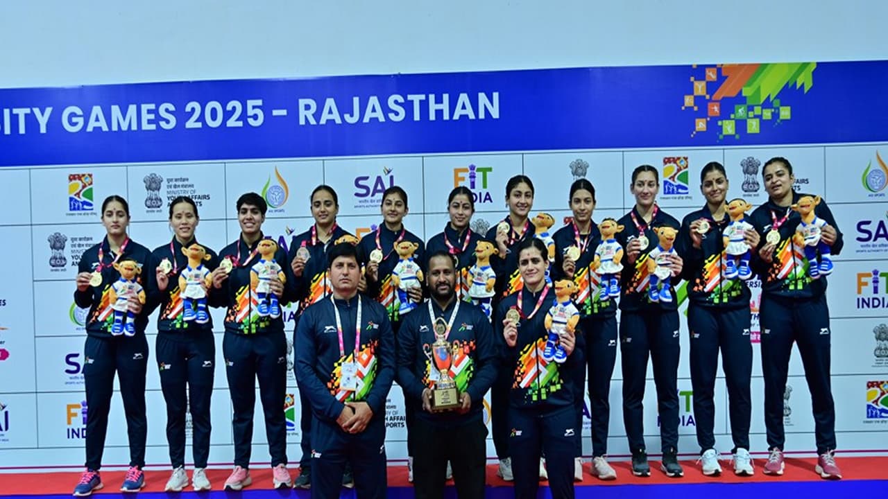 KIUG 2025: Chandigarh University defends crown with 42 gold medals