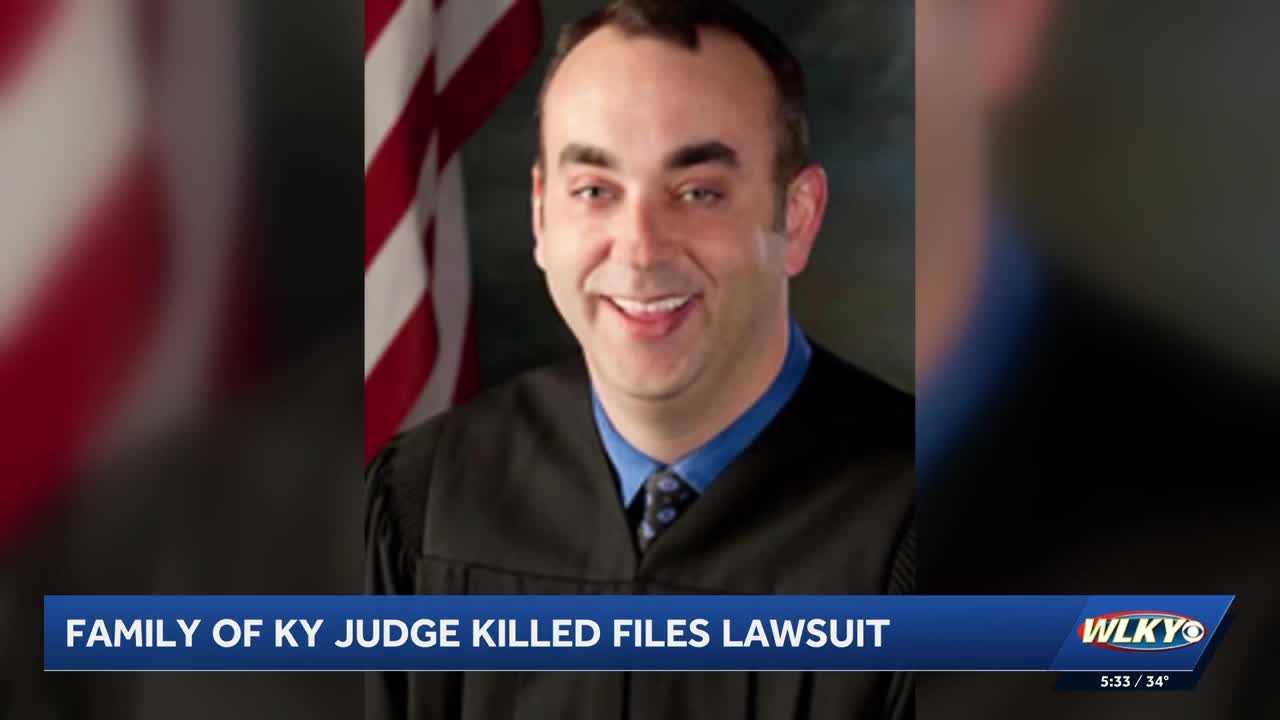 Family of Kentucky judge killed in courthouse files lawsuit