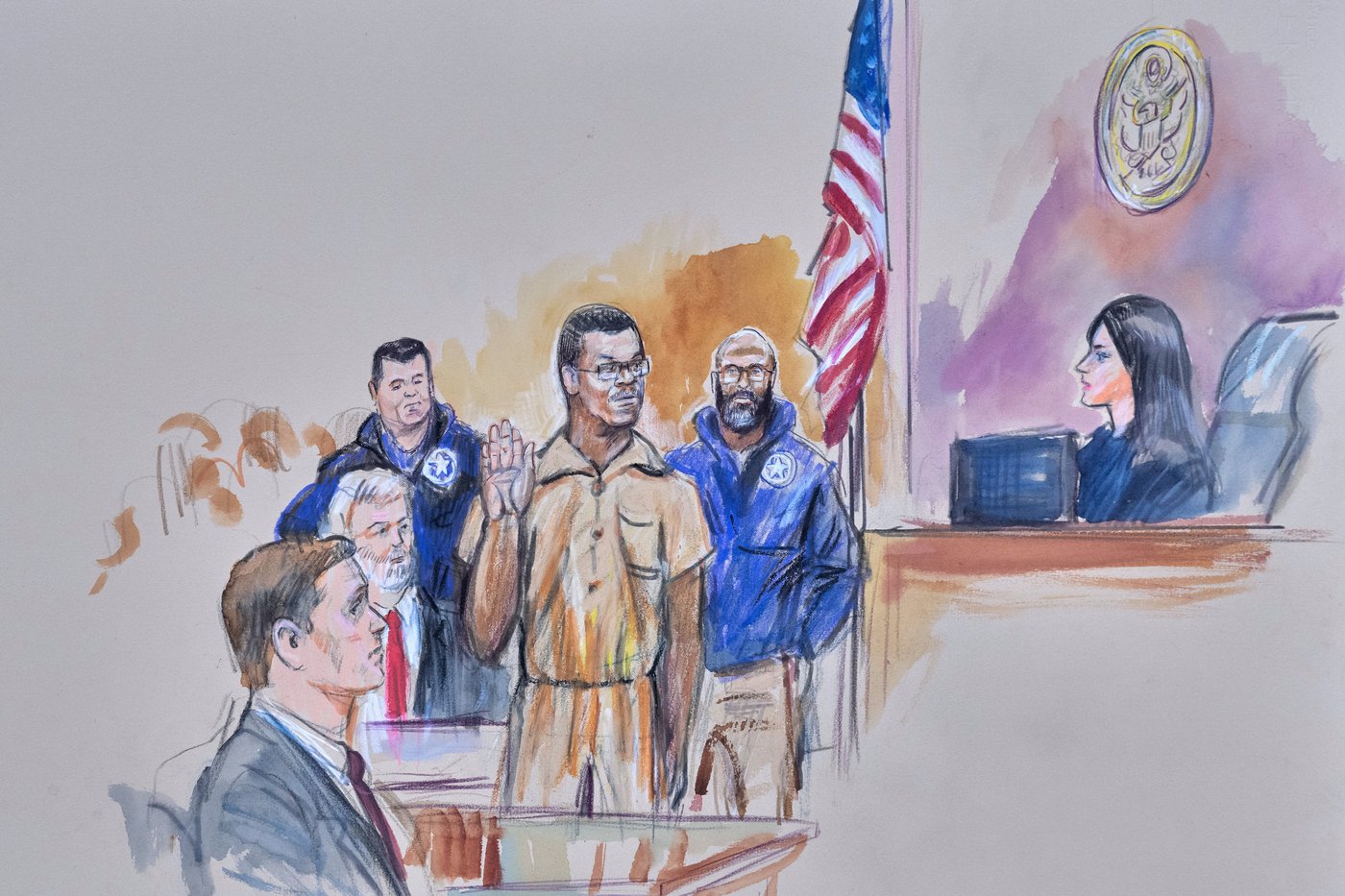Judge refuses to order release of man charged with planting pipe bombs ...