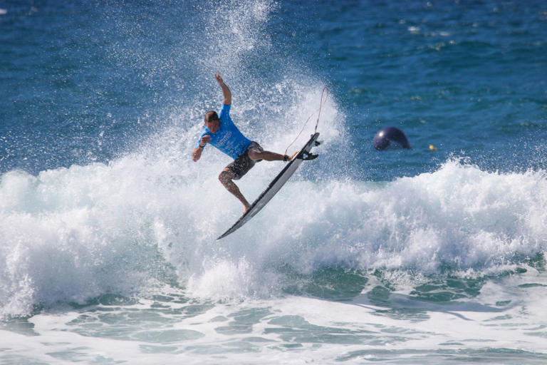 Santa Cruz surfer John Mel advances at SLO CAL Open Morro Bay | Local ...