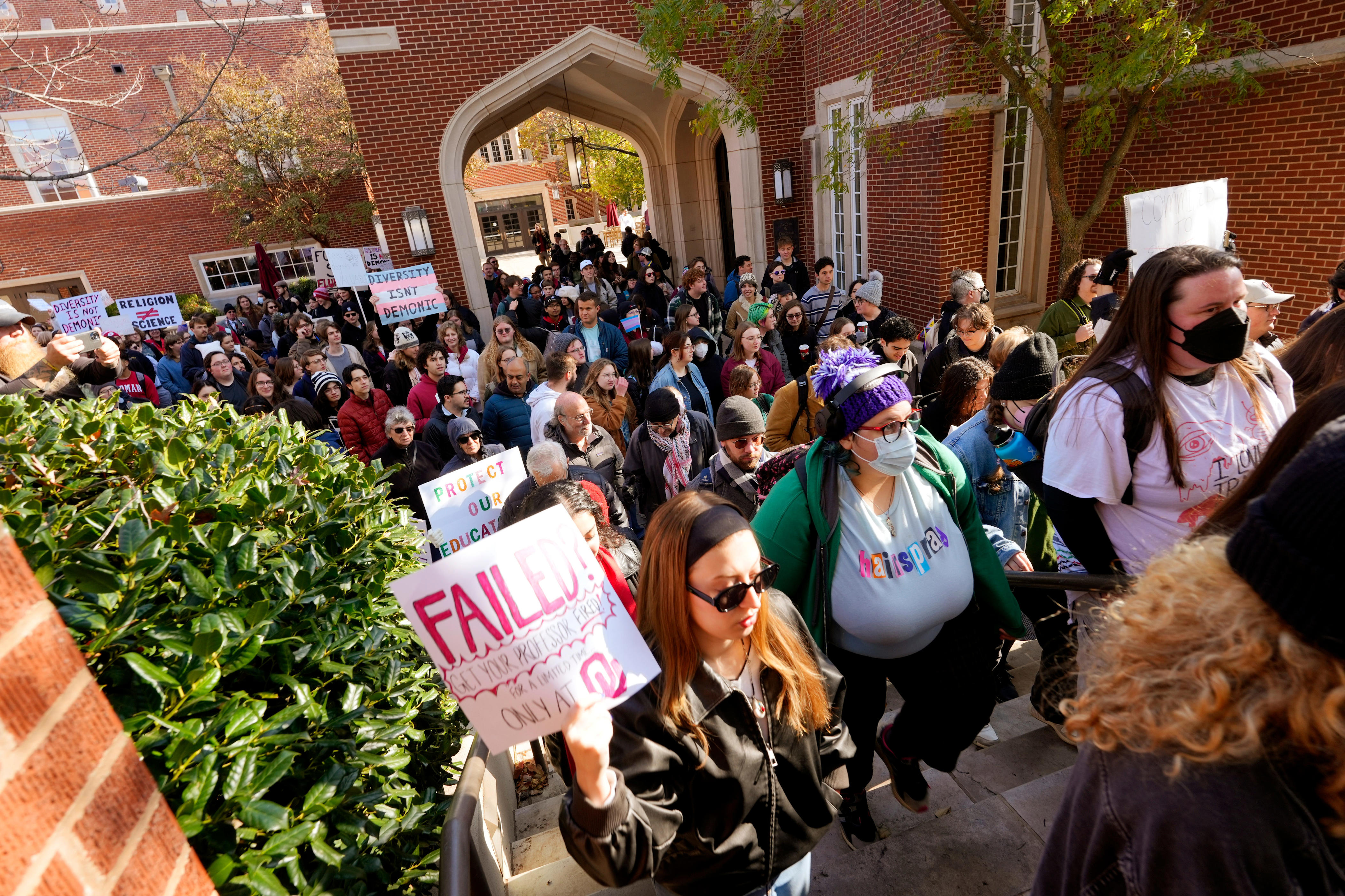 OU places another lecturer on leave after complaint over Samantha ...