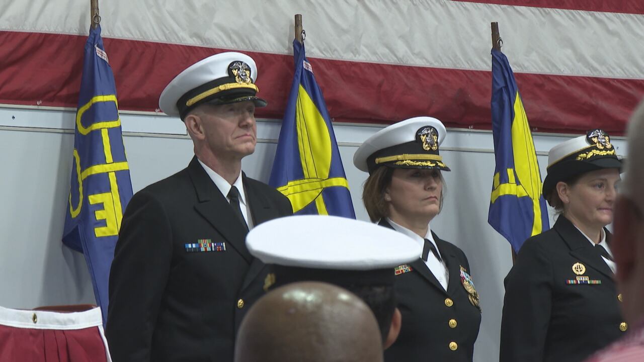 Change of command at Naval Technical Training Center Meridian