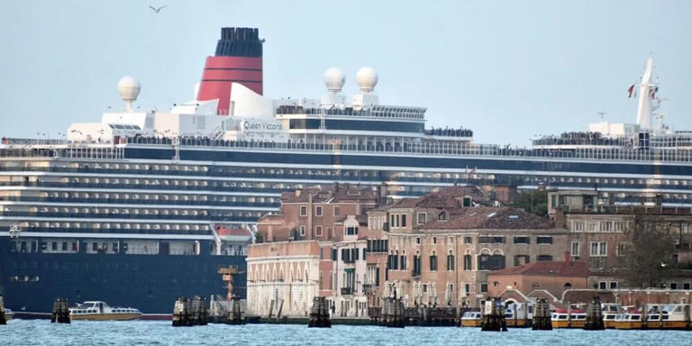 'Disgusting' photo of massive cruise ship sparks passionate debate ...