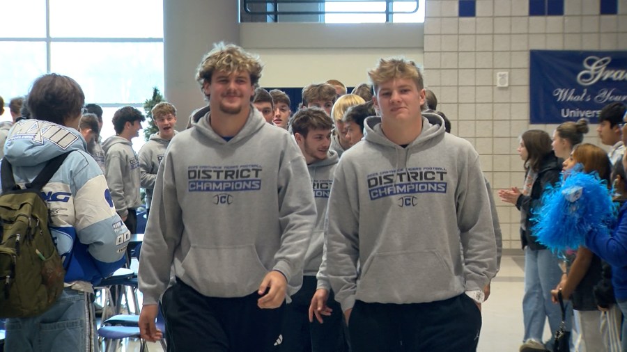 Carthage High School holds send off for football team ahead of state ...