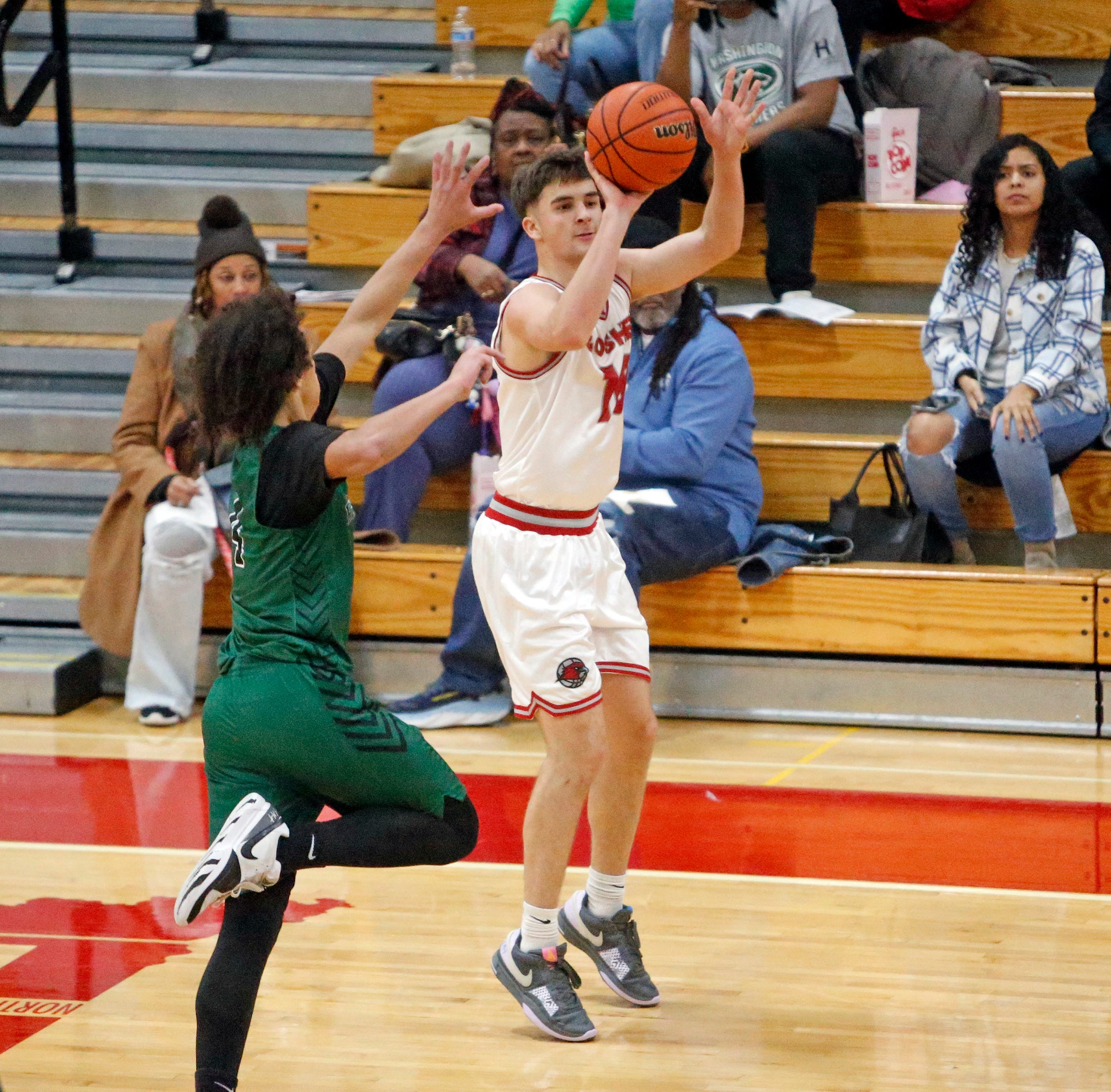 Goshen blows out South Bend Washington boys basketball after 31-0 run