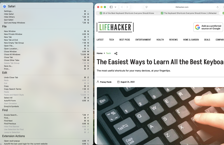 This macOS app makes it easy to see (and use) your keyboard shortcuts