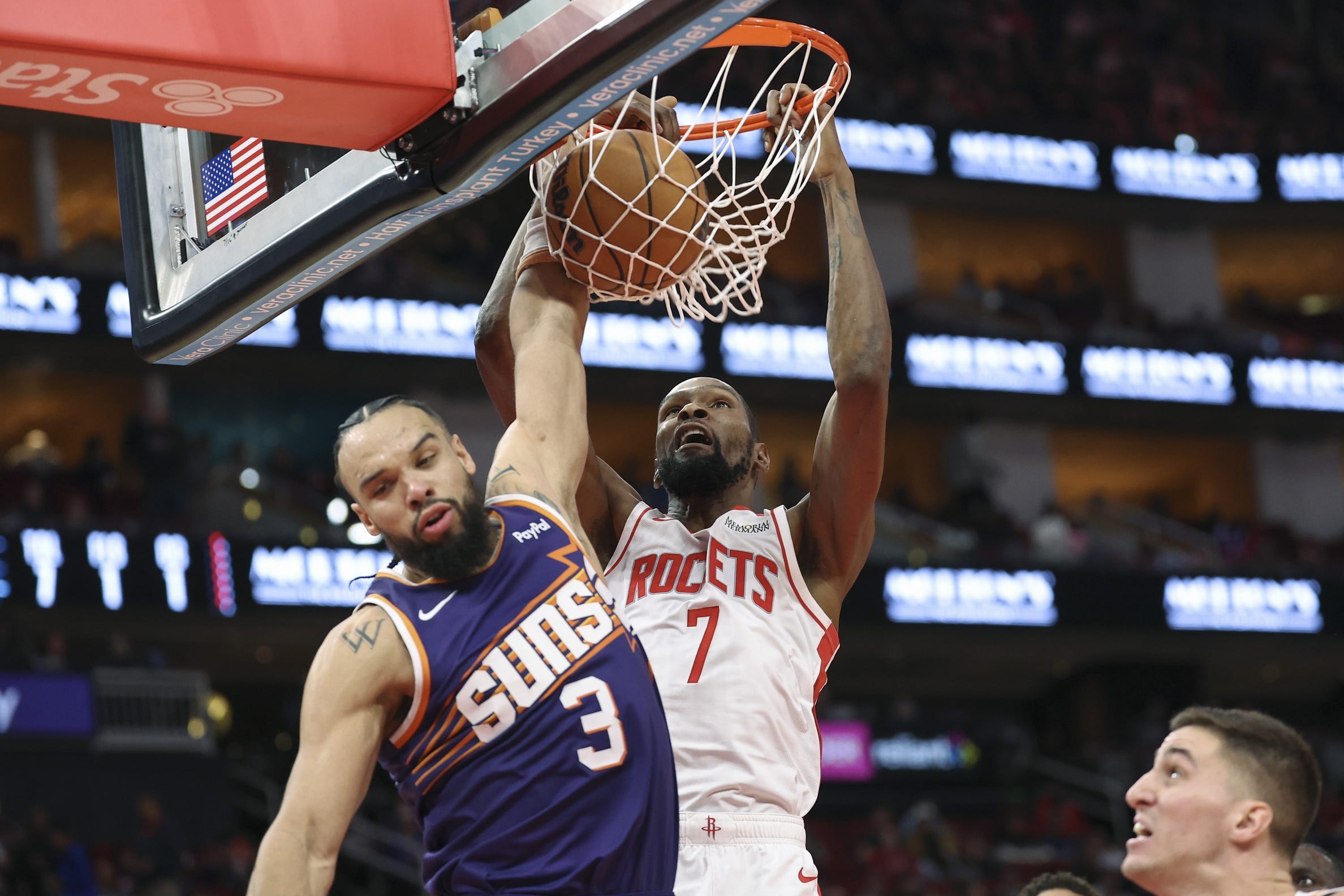 Rockets face sobering reality on Durant trade before facing Phoenix