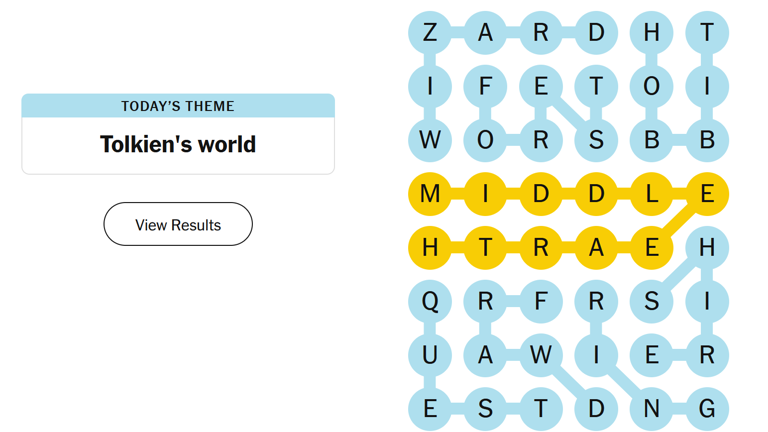 Today's NYT Strands hints and answer — solutions to game #644, December 7