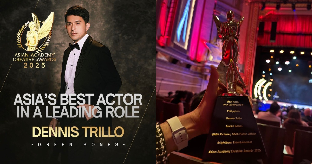 Dennis Trillo, Jodi Sta. Maria win at 2025 Asian Academy Creative Awards